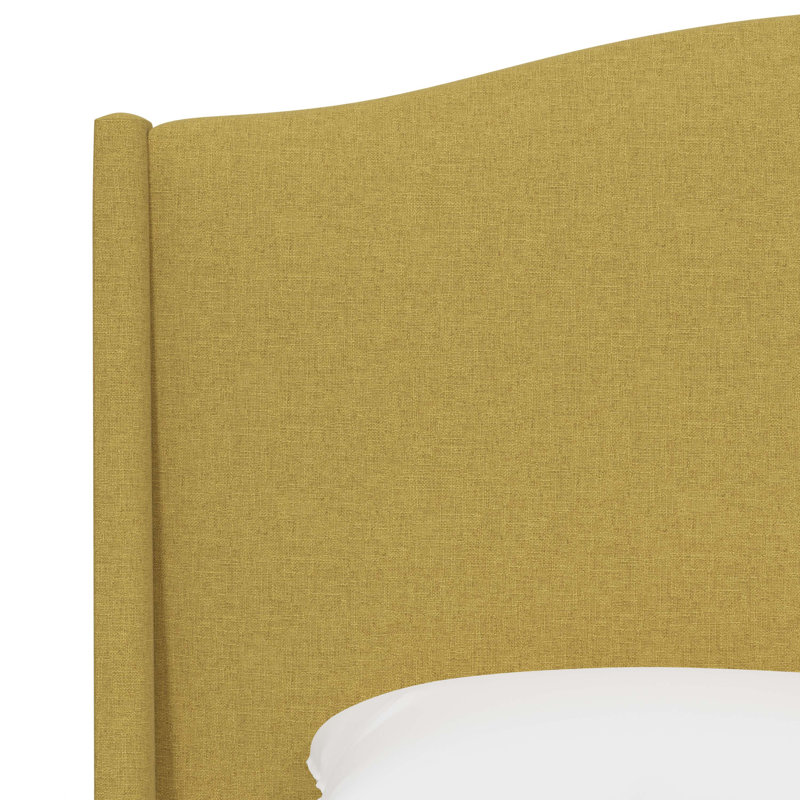 Red Barrel Studio® Claritha Upholstered Wingback Bed | Wayfair